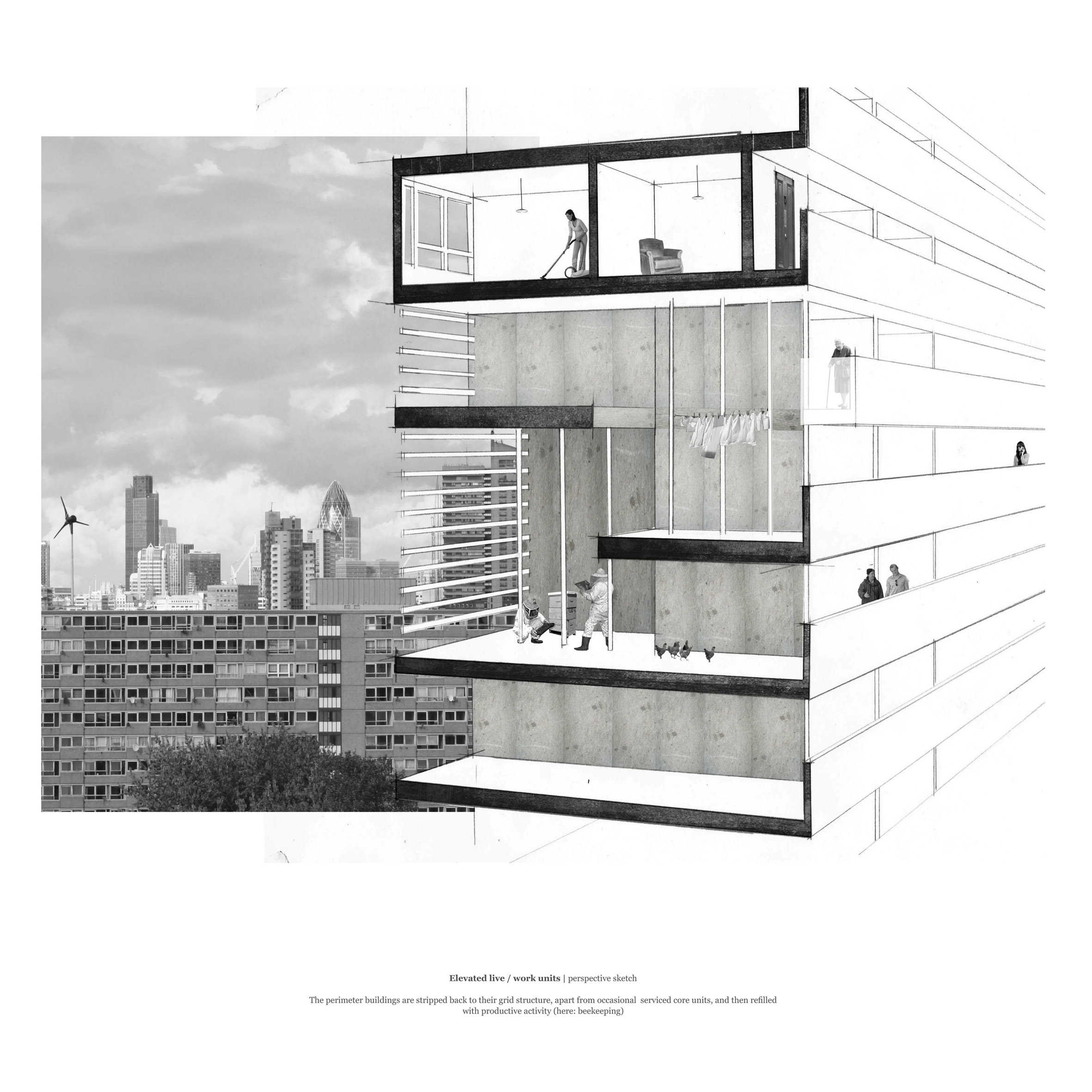Sectional Axonometric or Perspective Views on Pinterest | Sectional ...